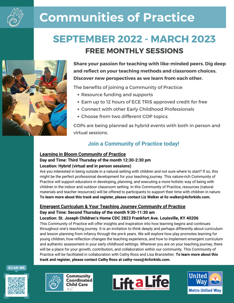 Communities of Practice - Community Coordinated Child Care